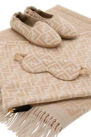 Fendi Ff Motif Three-piece Travel Set