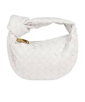 Bottega Veneta Mini Jodie Tote Bag - White