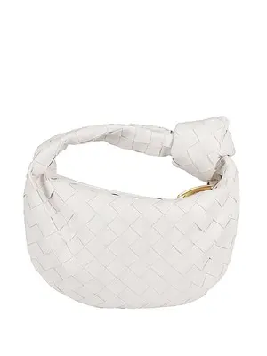 Bottega Veneta Mini Jodie Tote Bag - White