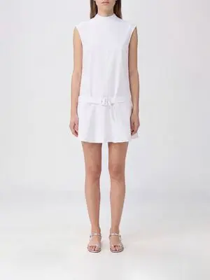 SEMICOUTURE Sleeveless Belted Dress