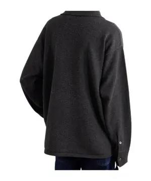 Arch4 Foxridge Organic Cashmere Cardigan - Dark Gray