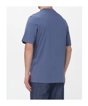 Brunello Cucinelli Logo Printed Crewneck T-shirt