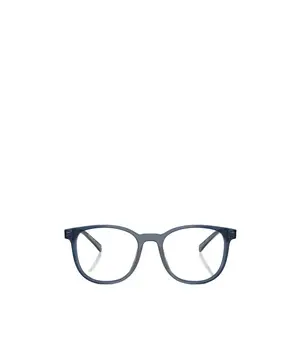 Prada Square Frame Glasses - Blue