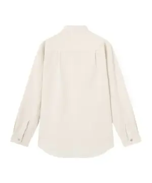 Stone Island Logo-embroidered Shirt - Ivory