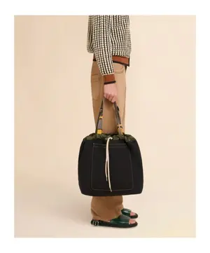 Marni Technical Fabric Tote Bag