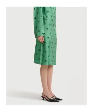 Marni Midi Skirt With Floral Print