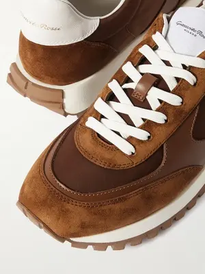 GIANVITO ROSSI Panelled Sneakers