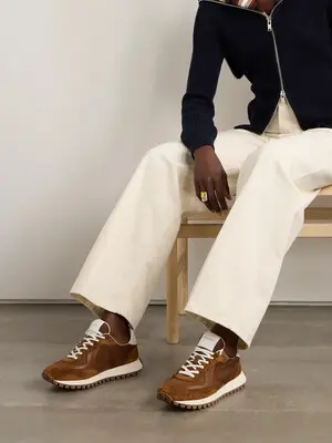 GIANVITO ROSSI Panelled Sneakers