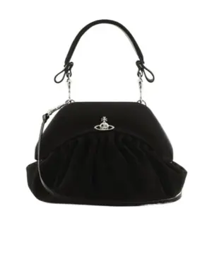 VIVIENNE WESTWOOD Brooke Clutch Bag - Black