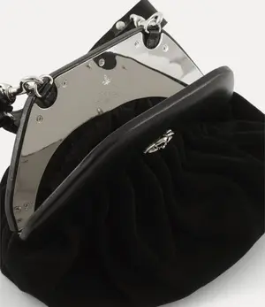 VIVIENNE WESTWOOD Brooke Clutch Bag - Black