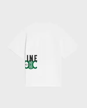 Celine T-shirt In Cotton Jersey