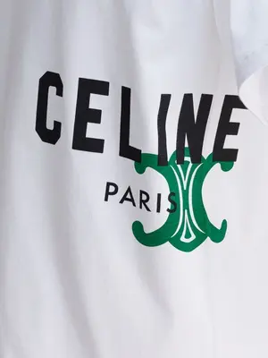 Celine T-shirt In Cotton Jersey
