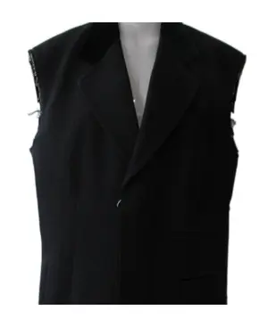 MAISON MARGIELA Four-stitch Sleeveless Coat