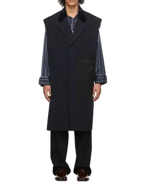 MAISON MARGIELA Four-stitch Sleeveless Coat