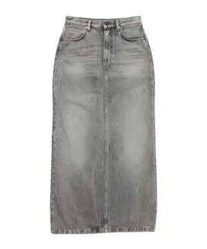 Acne Studios Panelled Denim Midi Skirt