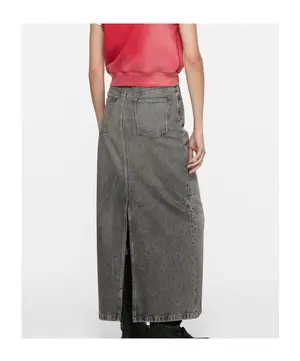 Acne Studios Panelled Denim Midi Skirt