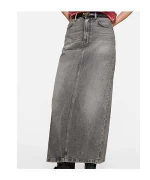 Acne Studios Panelled Denim Midi Skirt