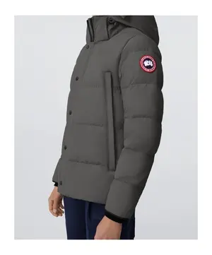 Canada Goose Zipped Hooded Down Jacket
