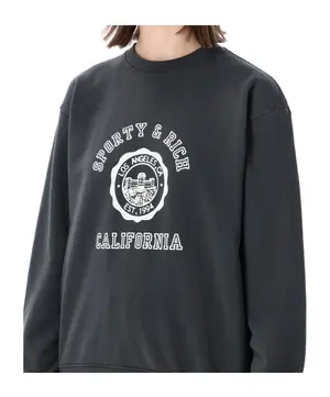 SPORTY  RICH Sporty & Rich California Logo Sweatshirt