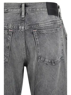 Acne Studios Loose Fit Wide Leg Jeans