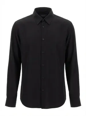 Gucci Collared Long-sleeve Shirt