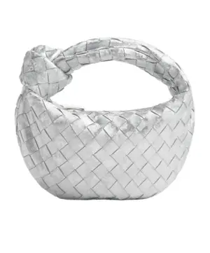 Bottega Veneta Mini Jodie - Silver