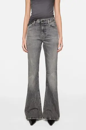 Acne Studios High-waisted Flared Jeans - No