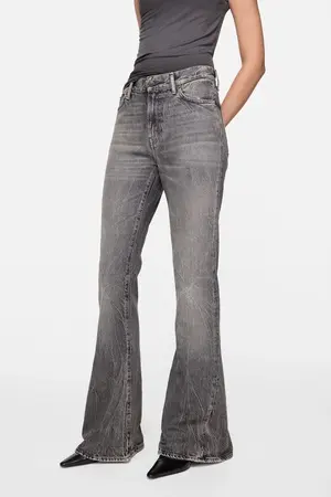 Acne Studios High-waisted Flared Jeans - No