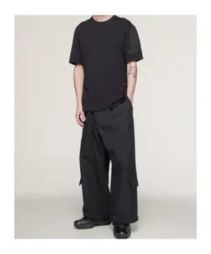 Y3 Short-sleeved Crewneck T-shirt - Black
