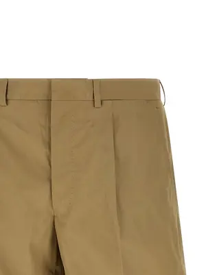 Prada Pleated Tailored Shorts