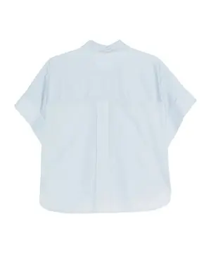 Closed Button-up Shirt - Blue