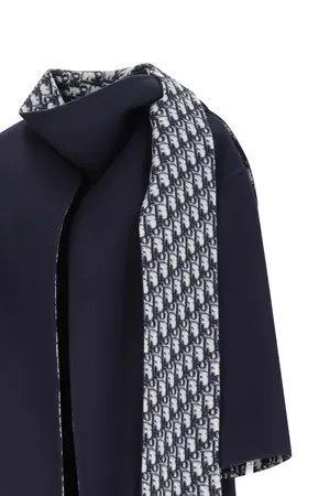Dior Coat With Removable Scarf