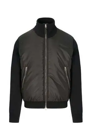 TOM FORD High-neck Bomber Jacket - Black