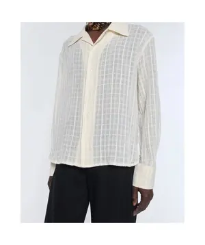 Séfr Ignacio Shirt - Cloud White Check