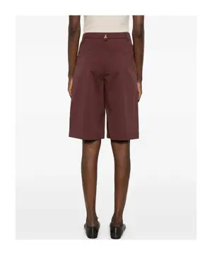 Patrizia Pepe Pleated Tailored Trousers - Red