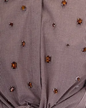 Liu Jo Embellished Short Sleeve Shirt
