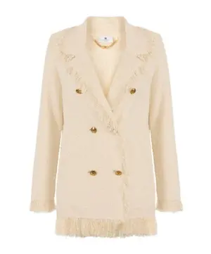Fringe Detail Blazer Dresses