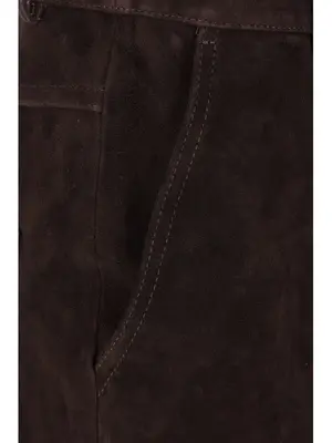 SELF-PORTRAIT Button Detailed Belted Midi Skirt - No