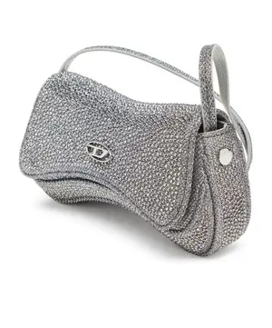DIESEL® Xs Play Crossbody Bag - Silver