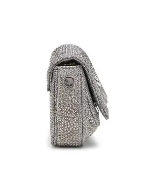 DIESEL® Xs Play Crossbody Bag - Silver
