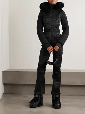 Mackage Hooded Ski Suit With Belt