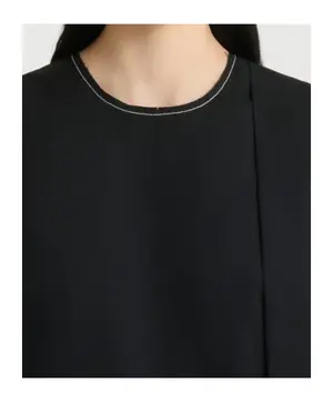 Marni Wool Mini Dress With Wrap Effect And Buckled Belt