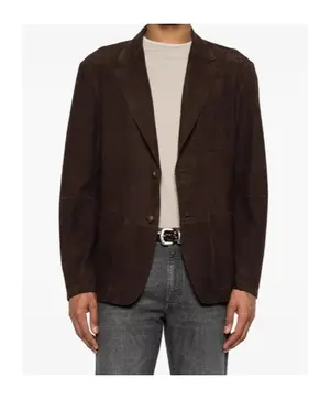 Canali Long-sleeved Single-breasted Jacket
