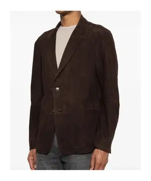 Canali Long-sleeved Single-breasted Jacket