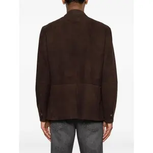Canali Long-sleeved Single-breasted Jacket