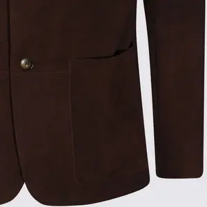 Canali Long-sleeved Single-breasted Jacket