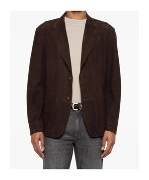 Canali Long-sleeved Single-breasted Jacket