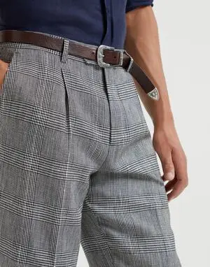 Brunello Cucinelli Prince Of Wales Trousers