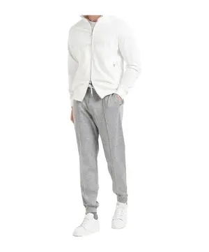 Brunello Cucinelli Drawstring Trousers With Pressed Crease