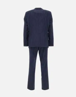 Hugo Boss Two-piece Striped Tailored Suit